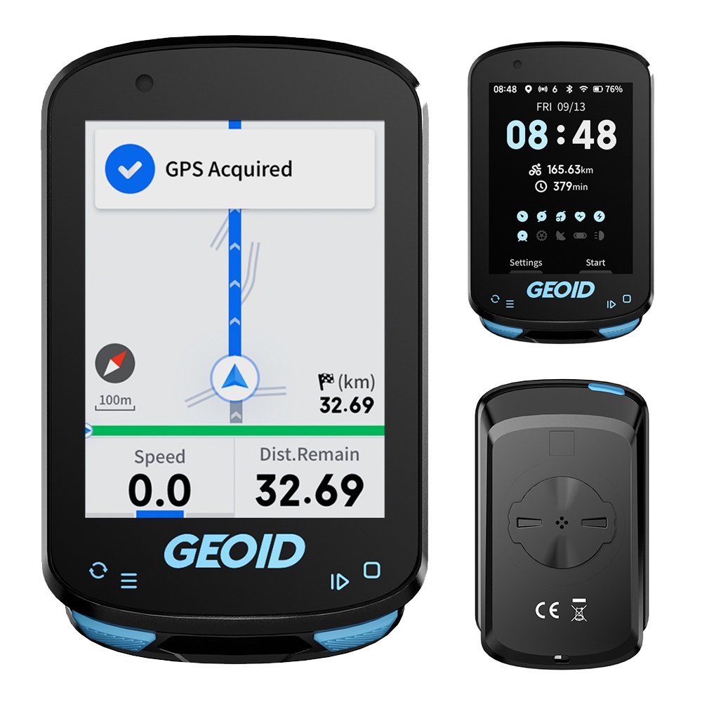 Geoid CC600 彩色 GPS 自行車電腦智能導航防水無線電腦車速表支持 ANT 數據 Mtb 公路自行車騎行里程 | 蝦皮購物