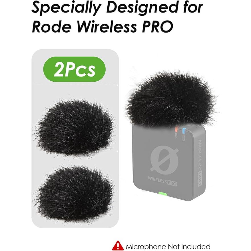 適用於 Rode Wireless Pro 的麥克風罩,風罩 Dead Cat Pop 過濾器,兼容 Rode Wire | 蝦皮購物