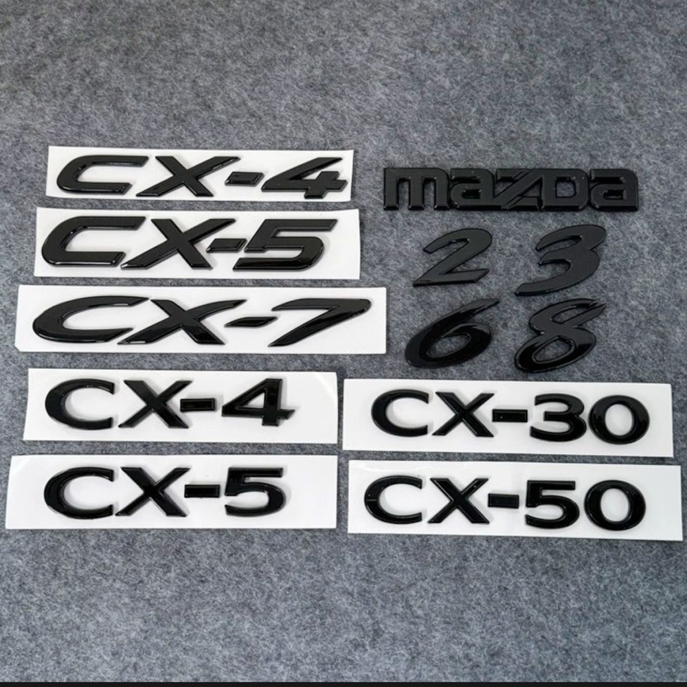適用於馬自達萬事得車標CX7 CX4 CX5 CX50 CX30 CX-4 CX-5 CX-7黑武士後尾箱標誌字母車標M | 蝦皮購物