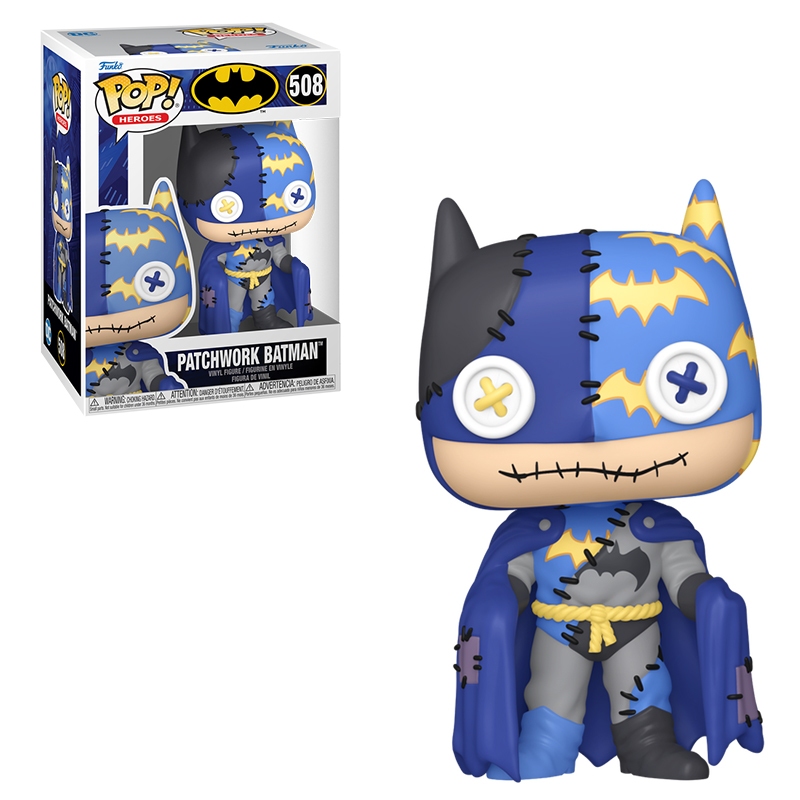 Funko POP Toys PATCHWORK BATMAN DC Multiverse 4 英寸公仔公仔珍藏版系列兒 | 蝦皮購物