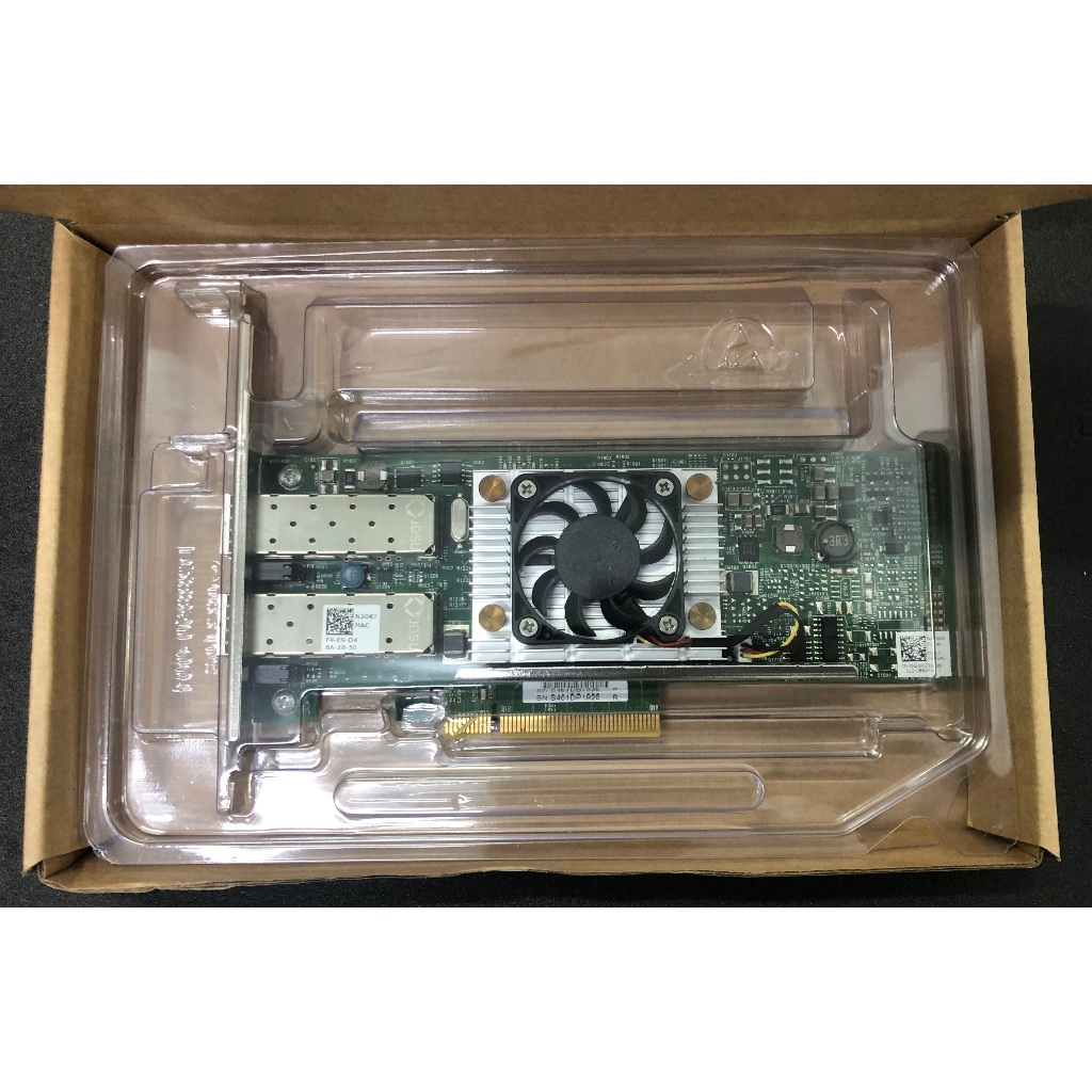 DELL 戴爾 0Y40PH Broadcom 57810 10GB SFP+ 雙端口適配器網絡網卡 N20KJ | 蝦皮購物