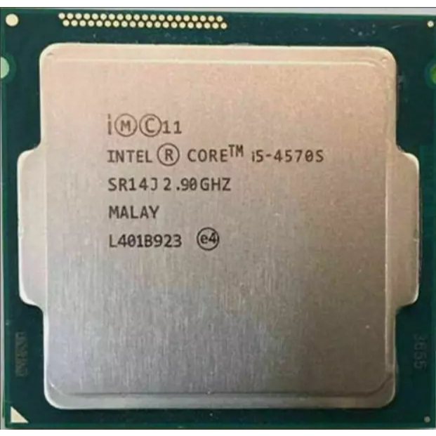 第 4 代酷睿 i5-4570S LGA 1150 CPU 處理器 2.9Ghz 四核 6MB 65W 二手 | 蝦皮購物