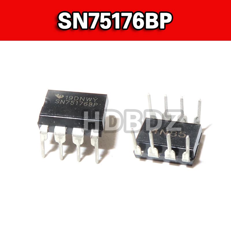 10pcs SN75176 SN75176BP DIP-8 差分總線收發/接收芯片 IC | 蝦皮購物