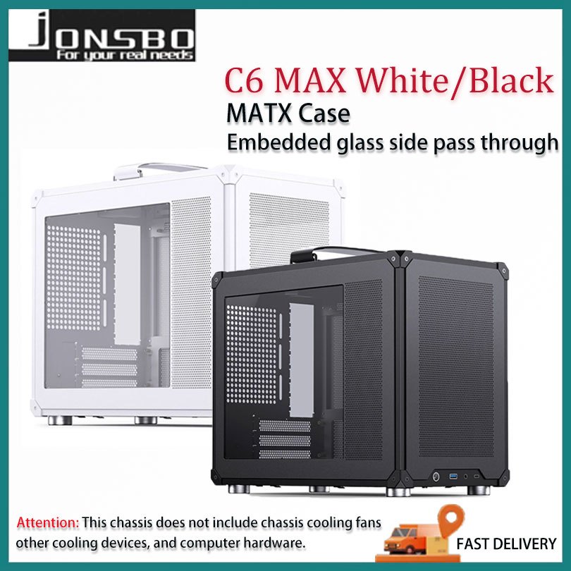 Jonsbo C6 MAX適用PC ITX便攜迷你台式機網格機箱C型PC外殼C6控制器遊戲辦公迷你電腦 | 蝦皮購物