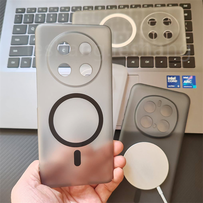 適用於華為 Mate70 Honor Magic 7 Pro X9C X9B 外殼磨砂 PC 硬質半透明防指紋後蓋的超薄 | 蝦皮購物