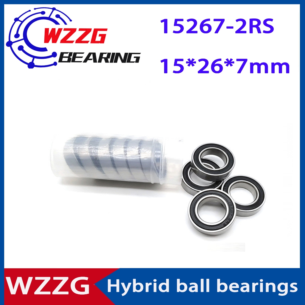 Wzzg 1PC 15267-2RS 非標自行車輪轂軸承 15*26*7mm 混合陶瓷球軸承 | 蝦皮購物