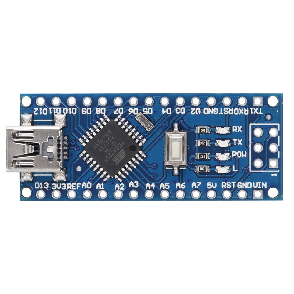 Mini USB Nano V3.0 ATmega328P CH340 開發板 5V 16M 適用於 arduino | 蝦皮購物