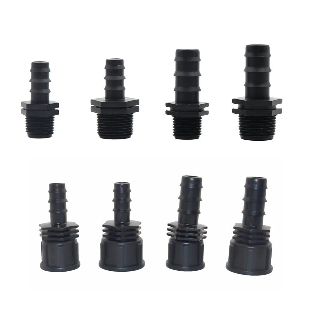 Dn16 DN20 管件 1/2" 3/4" 公/母螺紋接頭帶刺塑料花園軟管接頭 | 蝦皮購物