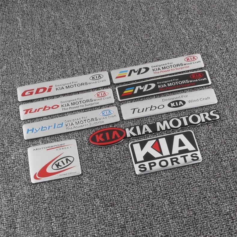 起亞索蘭託 傲跑KX3 智跑 KX7煥馳kx3 KX5獅鉑拓界 全新Carens 佳樂 福瑞迪車標貼改裝飾車身金屬側標尾 | 蝦皮購物