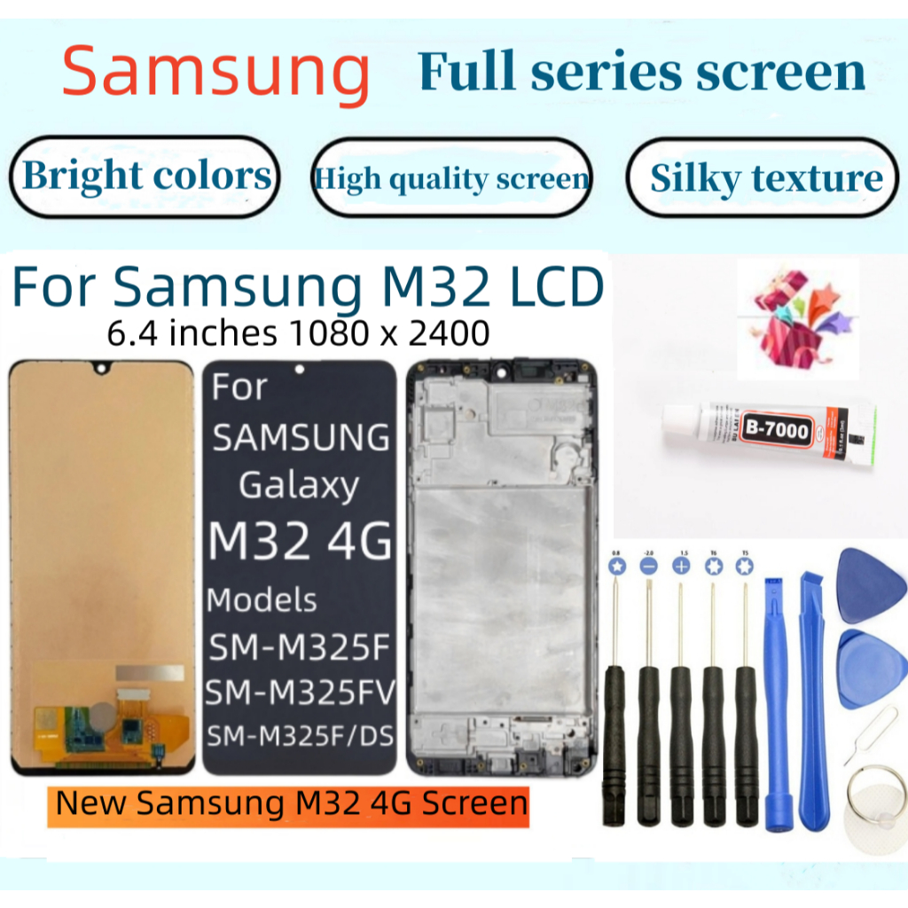 支援指紋 Samsung M32 LCD For Samsung Galaxy m325 液晶顯示器 三星 M32 4G | 蝦皮購物