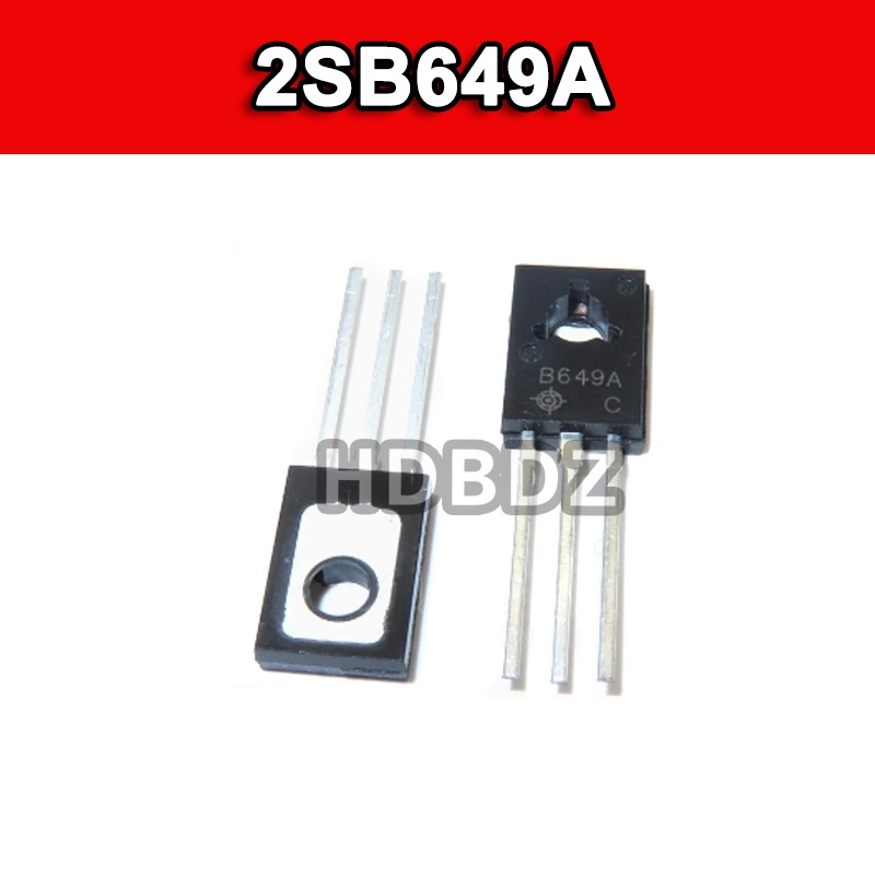 10~50PCS 2SB649A TO126 B649A 1.5A/160V 音頻三極管 PNP晶體管 IC | 蝦皮購物