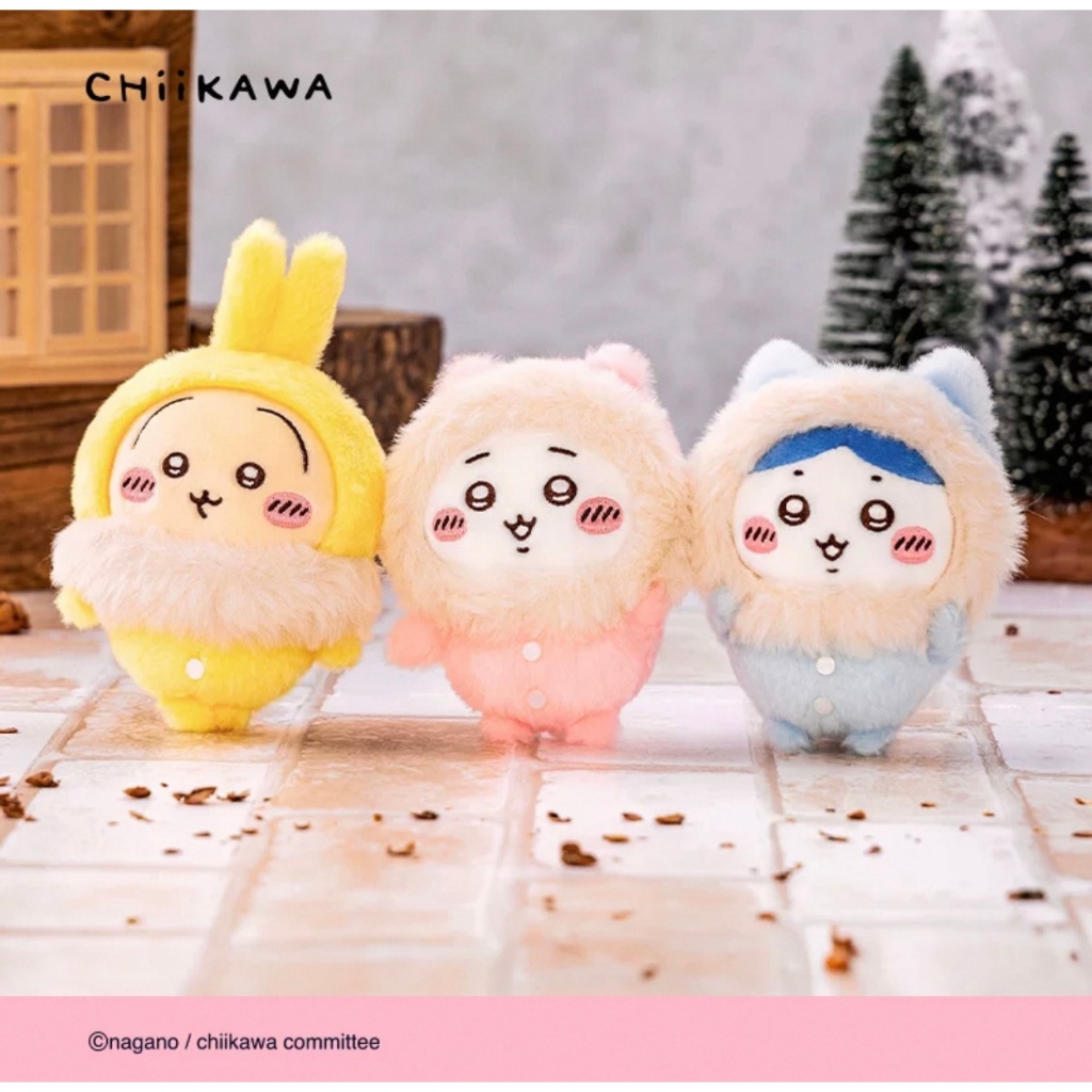 Chikwa 吉伊卡哇 ちいかわ 冬日系列 新品 吉伊 小八 小八貓 烏薩奇 兔兔 日本正品 | 蝦皮購物