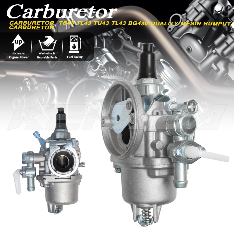 化油器 TB43 TL43 TU43 TU43 TL43 BG430 優質 MESIN RUMPUT 化油器 | 蝦皮購物