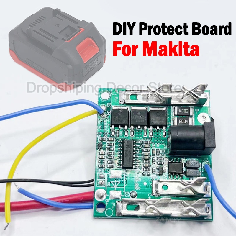 5S 3MOS 18V 21V 電池充電保護板 適用於牧田/Makita鋰電池 帶溫度保護 電路板 電動工具鋰保護電路板 | 蝦皮購物