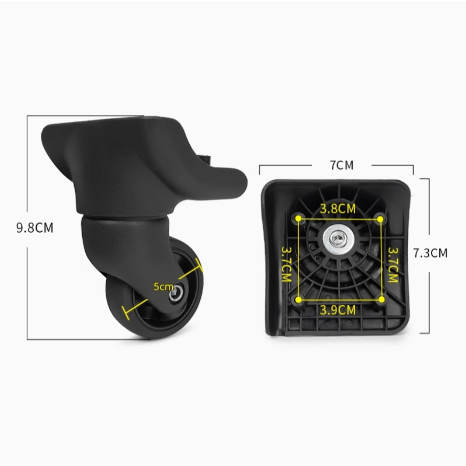 現貨-D043萬向輪行李箱滑輪美旅25r/26r旅行箱輪子替換拉桿配件通用輪 | 蝦皮購物