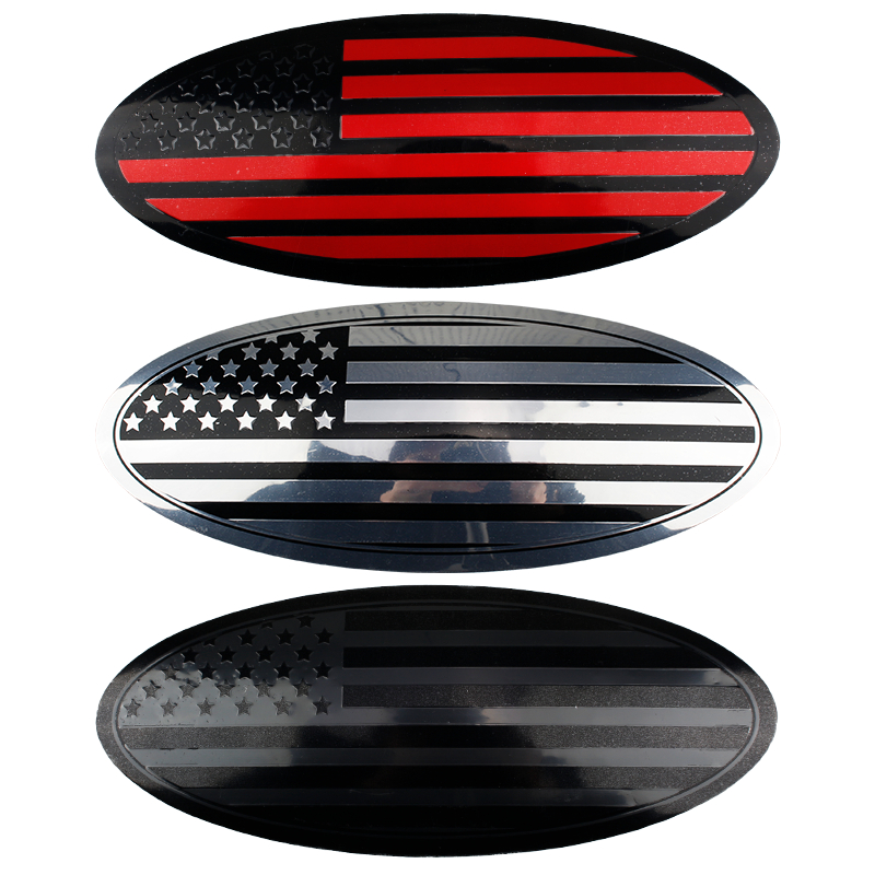 福特 F150 F250 前徽;後徽; Edge/Explorer/grille 會徽美國國旗引擎蓋標誌尺寸:24.2c | 蝦皮購物