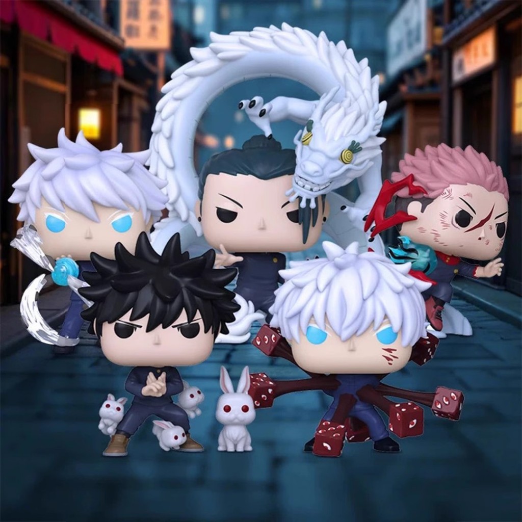 Funko Pop Jujutsu Kaisen 雙面 Sukuna Fushiguro Megumi Gojo Sat | 蝦皮購物