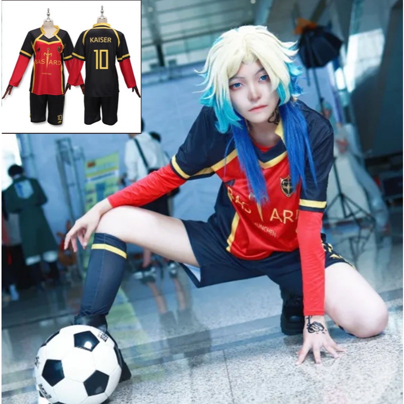凱撒cos 藍色監獄 cos 凱撒球衣 kaiser cos kaiser blue lock cos | 蝦皮購物