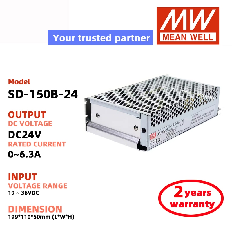 MEAN WELL SD-150B-12/24 SD-150C-12/24 SD-150D-24/12 DC12V DC | 蝦皮購物