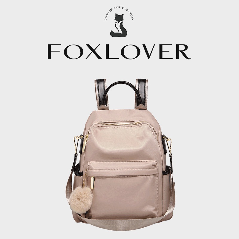 FOXLOVER 女式背包防水韓國學校風格多功能 | 蝦皮購物
