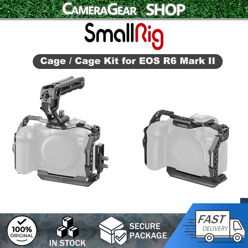 SmallRig R6 II Hawklock 相機籠套件,帶頂部手柄和電纜夾和適用於佳能 R6 Mark II 的 N | 蝦皮購物