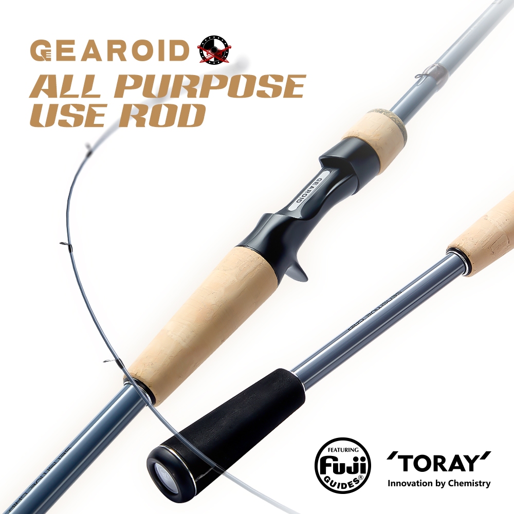 CYLIUS GEAROID 通用釣魚竿旋轉鑄造 2 節 Fuji Guide 30T 碳纖維旋轉拋竿 | 蝦皮購物