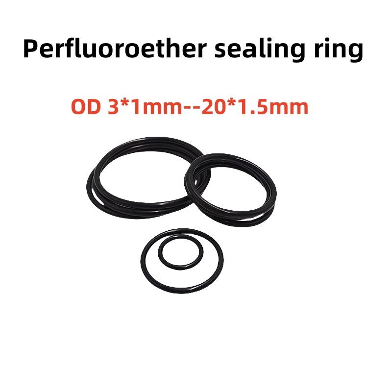 OD 3 * 1mm-20 * 1.5mm FFKM Perfluoroether O 型圈化學溶劑耐酸鹼耐高溫橡膠密封 | 蝦皮購物