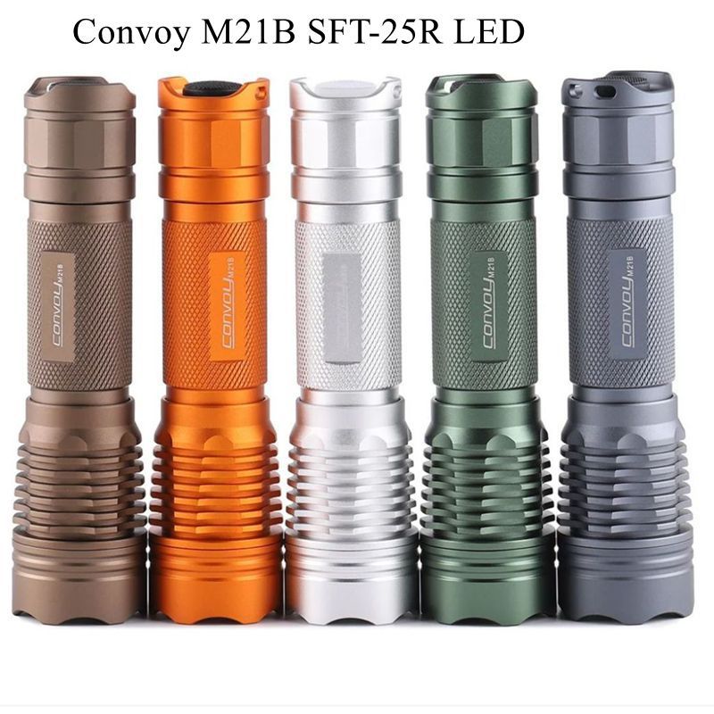 原裝 Convoy M21B 手電筒帶 SFT-25R LED 淋浴燈野營遠足燈 | 蝦皮購物