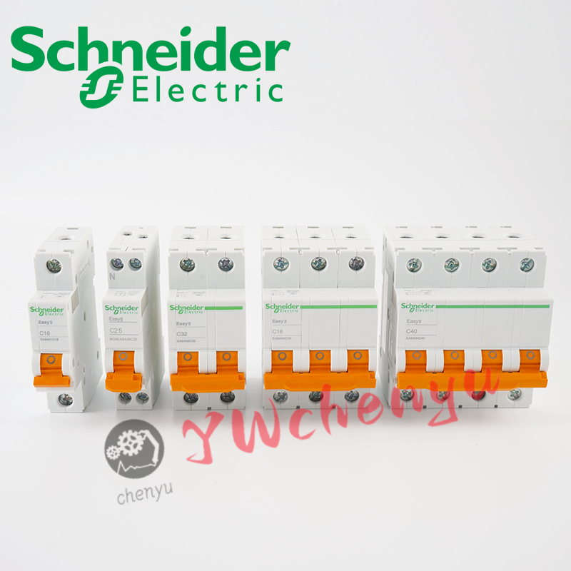 Schneider EA9AN 1P 2P 3P 4P C6 C10 C20 C型 小型斷路器 EA9 EASY9 | 蝦皮購物
