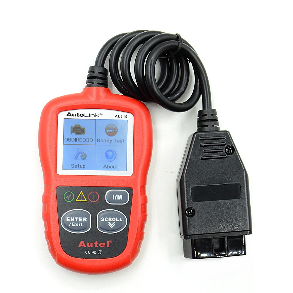 全新 Autel Autolink Al319 Car Obdii Eobd Obd2 診斷工具可代碼閱讀器帶彩色屏幕 | 蝦皮購物