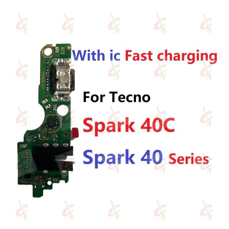 適用於 Tecno Spark 40C 40 Pro Plus Pro+ KM4K KM5 的 USB 充電板 | 蝦皮購物
