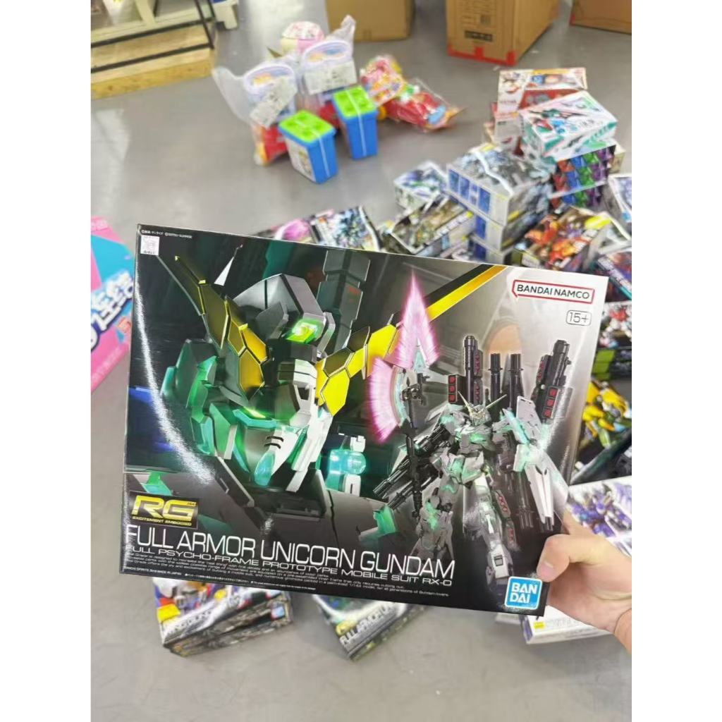 萬代 Bandai RG 30 1/144 全裝備全裝甲全武裝獨角獸綠色骷髏覺醒拼裝模型 | 蝦皮購物