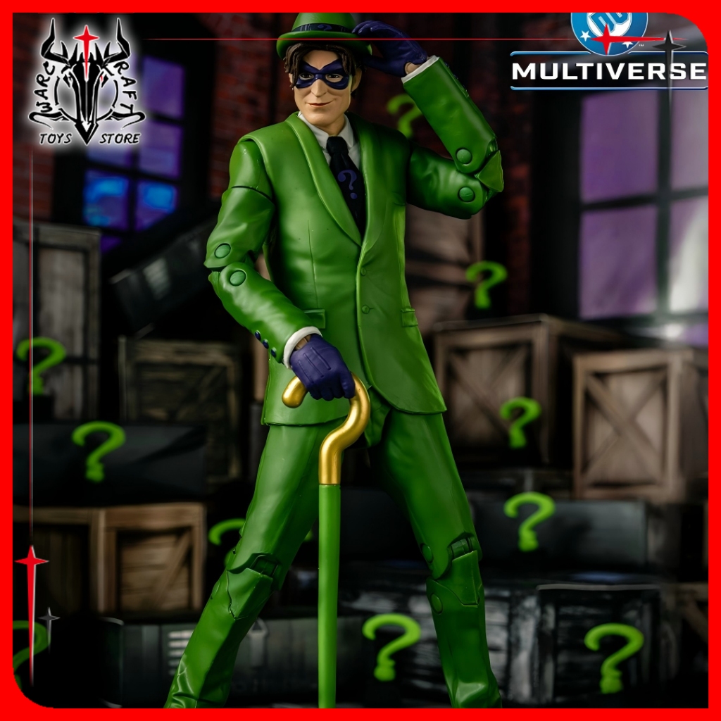 [現貨] McFarlane Toys DC Multiverse: The Riddler(偵探漫畫)可動人偶 | 蝦皮購物