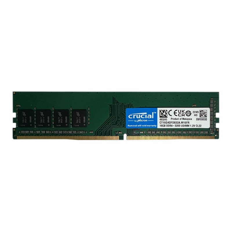Crucial DDR4 PC RAM 4GB 8GB 16GB DDR4 3200MHz 288PIN 台式機 DIM | 蝦皮購物