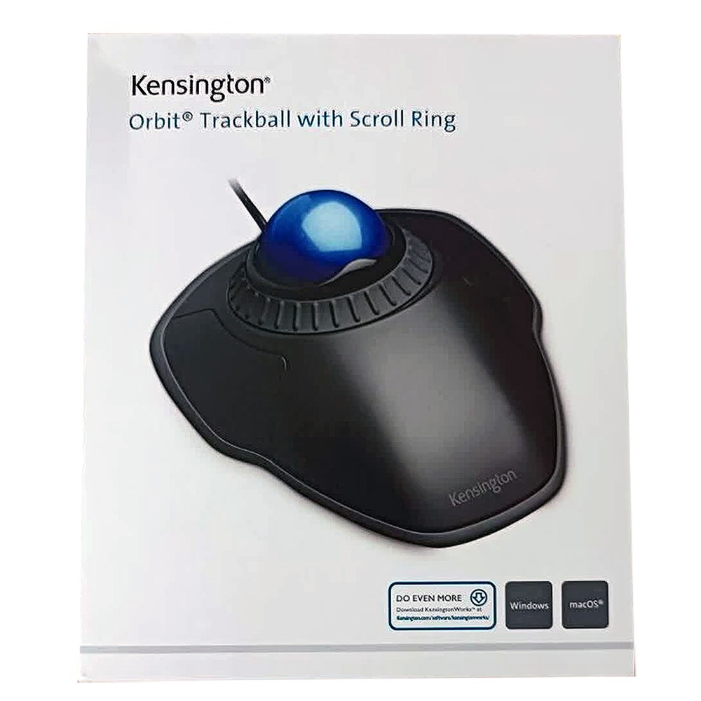 Kensington K72337WW Orbit Trackball USB-A有線 滾動環軌跡球滑鼠(平行進口) | 蝦皮購物