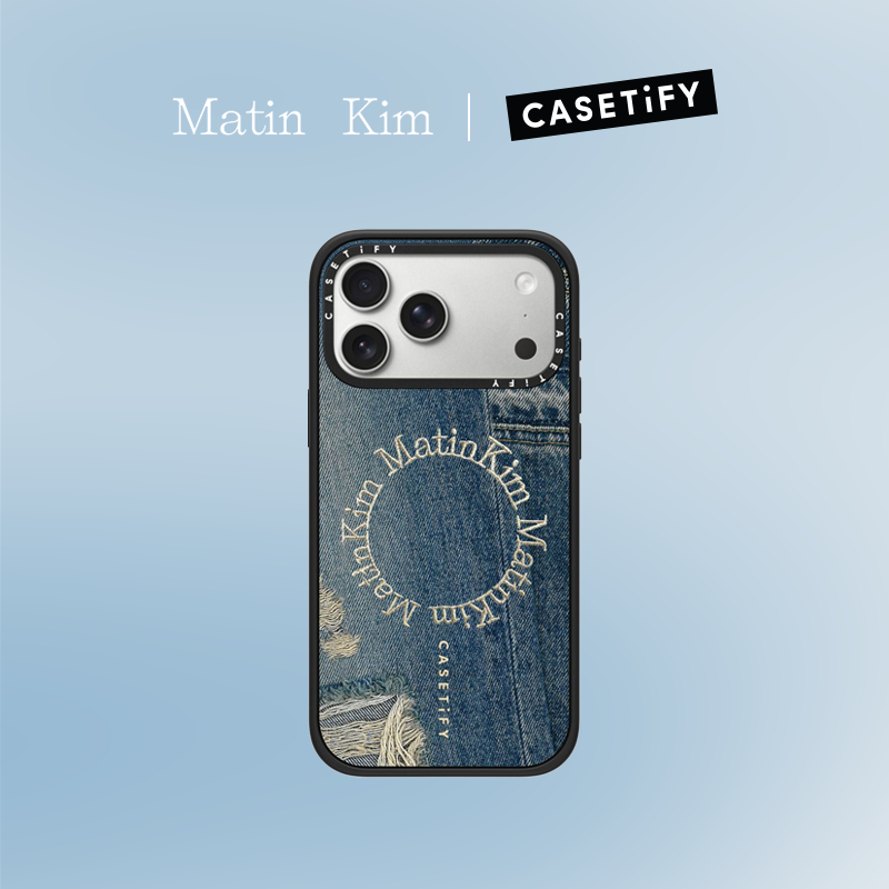 Matin Kim x CASETiFY DENIM CIRCLE iPhone 17/16/Air/ Pro/Pro Max手機保護殼 | 蝦皮購物
