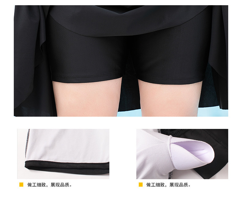 【3XL-9XL】大尺碼泳裝 連身泳衣 V領保守裙式泳衣 加大泳裝 遮手臂 短袖 遮肉泳衣 溫泉泳裝 | 蝦皮購物