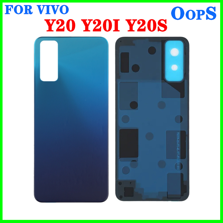 Vivo Y20 / Y20s / Y20i 手機電池蓋 LCD 前中框支架按鈕的新後蓋外殼 | 蝦皮購物