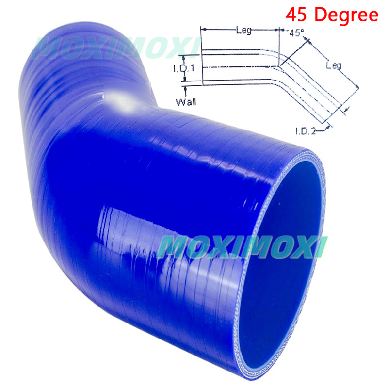 Samco 45度耐高溫進氣硅膠管 通用進氣接駁管 大頭變小頭轉換軟管 | 蝦皮購物