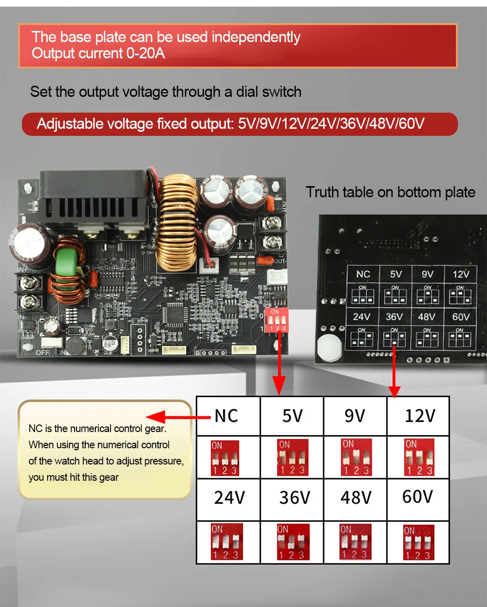 Xy6020l/xy6015l 1200W 20A CNC穩壓電源直流可調穩壓恆流降壓模塊 | 蝦皮購物