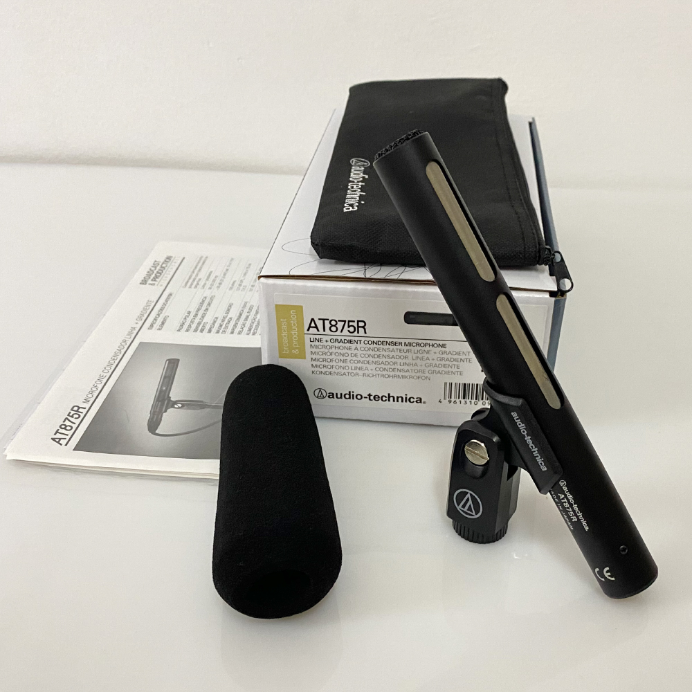 Audio-technica AT875R 錄音麥克風超指向電容麥克風 | 蝦皮購物