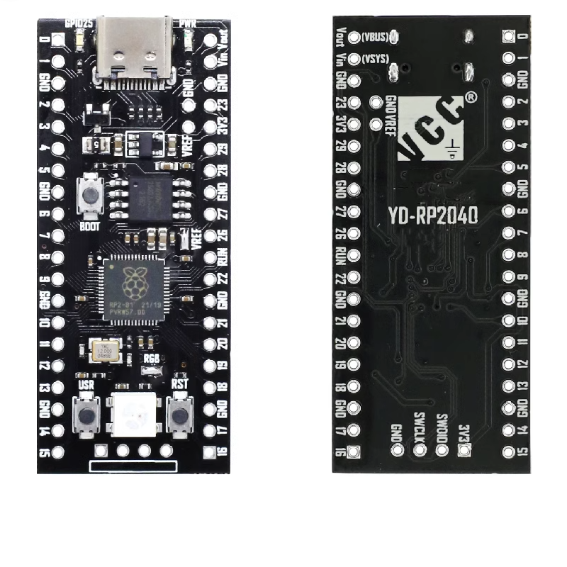 YD-RP2040樹莓派核心板兼容RP2 Raspberry Pi Pico Micropython | 蝦皮購物
