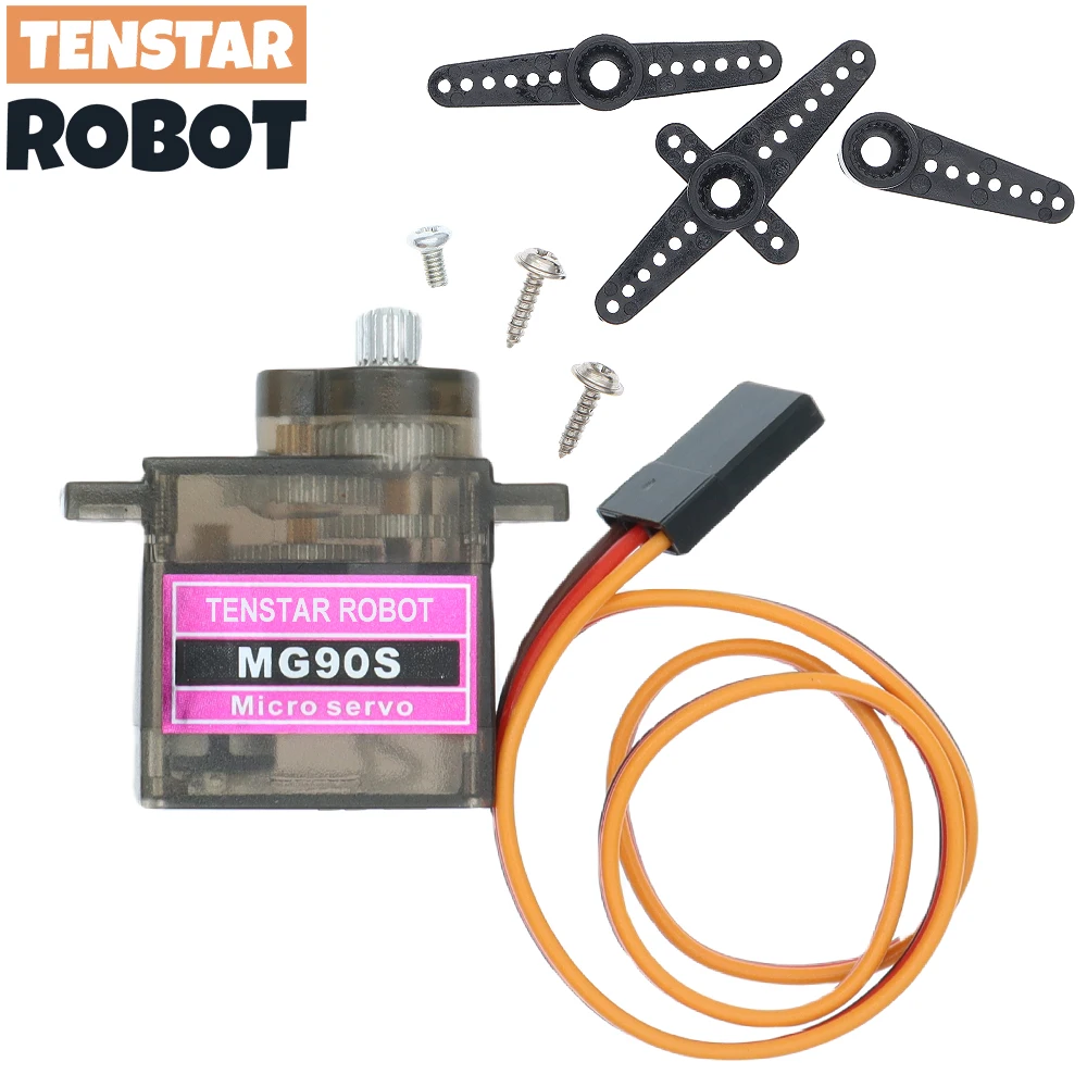 Sg90 MG90S MG995 MG996 微型伺服 180° 9g 遙控飛機金屬齒輪模型直升機船適用於 Arduin | 蝦皮購物