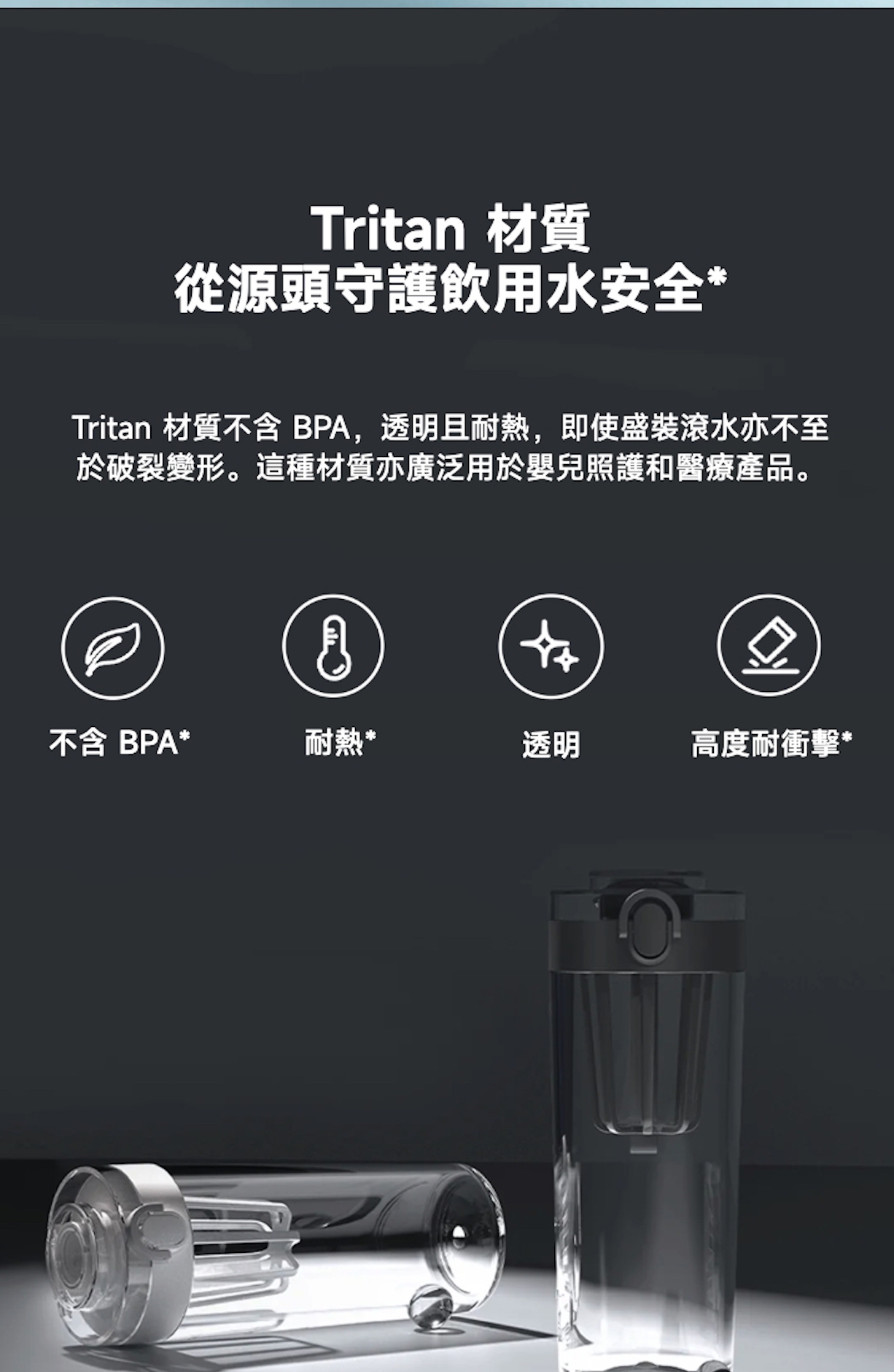 Xiaomi Tritan 水杯【小米官方旗艦店】 | 蝦皮購物