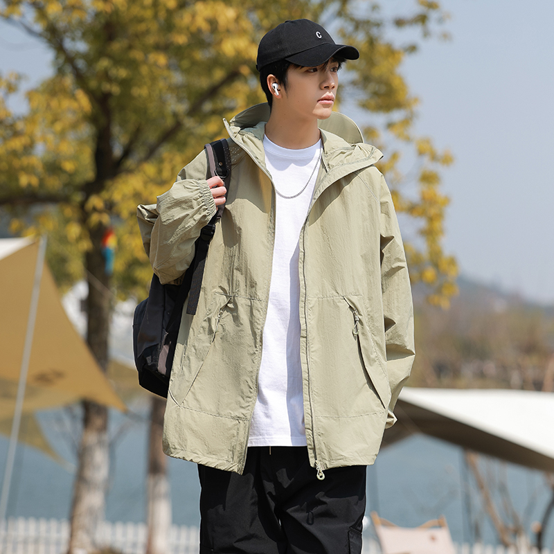 VOEVOE情侶防曬外套 透氣錦綸冰絲外套 寬鬆防曬衣 爬山外套 涼感外套 騎車外套 夏季外套 抗UV外套 薄風衣外套 | 蝦皮購物