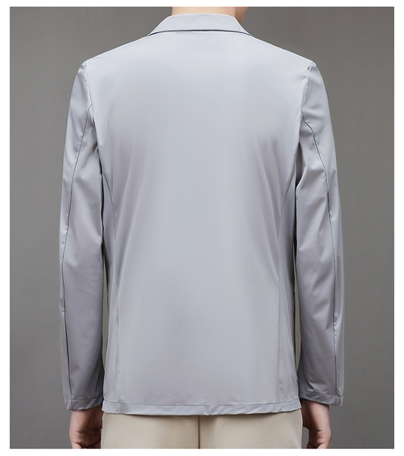VOEVOE薄西裝外套男 防曬西裝 商務休閒西裝外套 夏天西裝 男士西裝 冰絲涼感西裝 彈力速乾西服 素面西裝 單層西裝 | 蝦皮購物