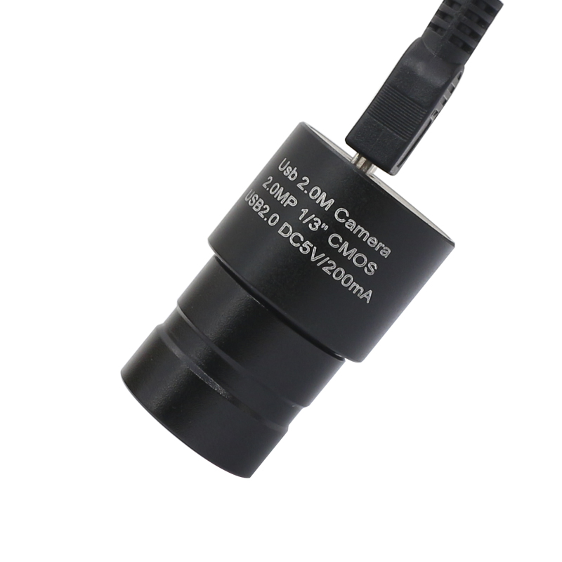 2MP USB 顯微鏡相機 HD CMOS 23.2mm 數碼目鏡,用於生物顯微鏡觀看照片記錄測量 | 蝦皮購物
