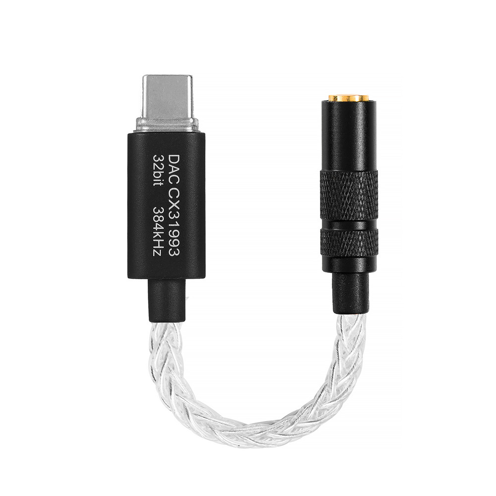 Conexant CX31993 USB Type C 耳塞 DAC 耳機放大器 3.5 毫米輸出適用於 Android | 蝦皮購物