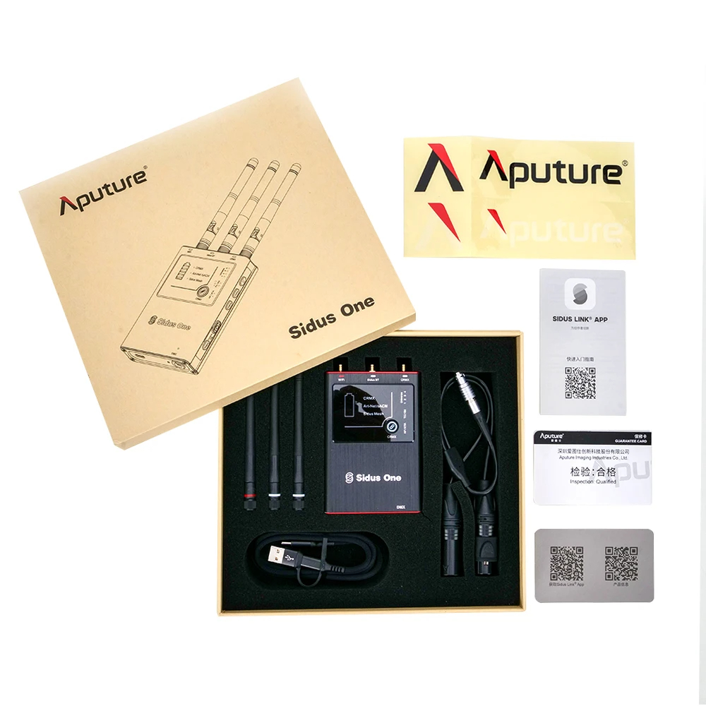 Aputure Sidus One 基於 DMX 的無線混合控制可提高多種控制方式的轉換和混合控制 | 蝦皮購物