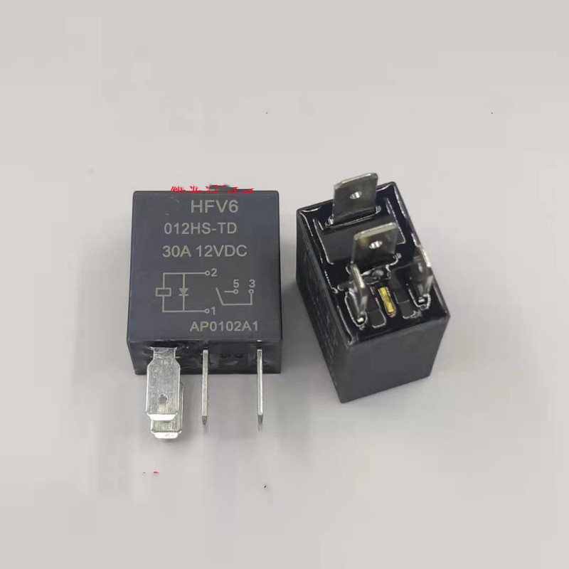 4腳汽車繼電器 MC2-G 012-1HD2F 12V 30A PLID繼電器帶二極管 HFV6 012HS-TD | 蝦皮購物